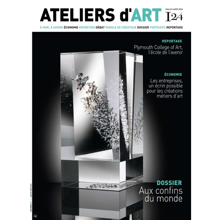 Magazine Ateliers d'Art N°124 numérique - Editions Ateliers d'Art de France