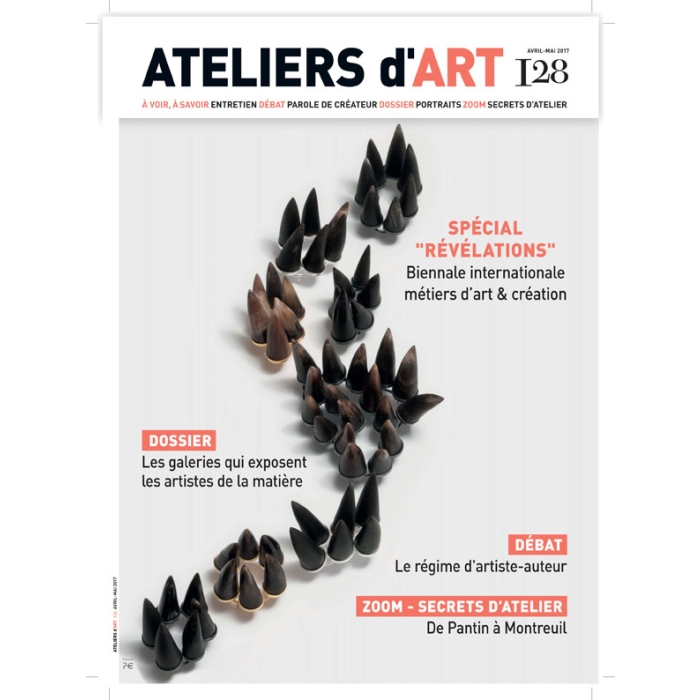Magazine Ateliers d'Art N°128 numérique - Editions Ateliers d'Art de France